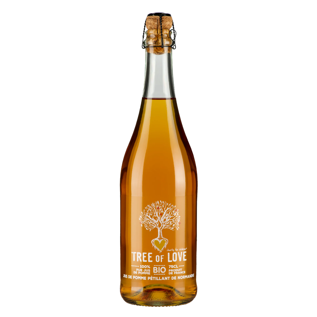 Jus de Pomme Pétillant Tree of Love – Christian Drouin